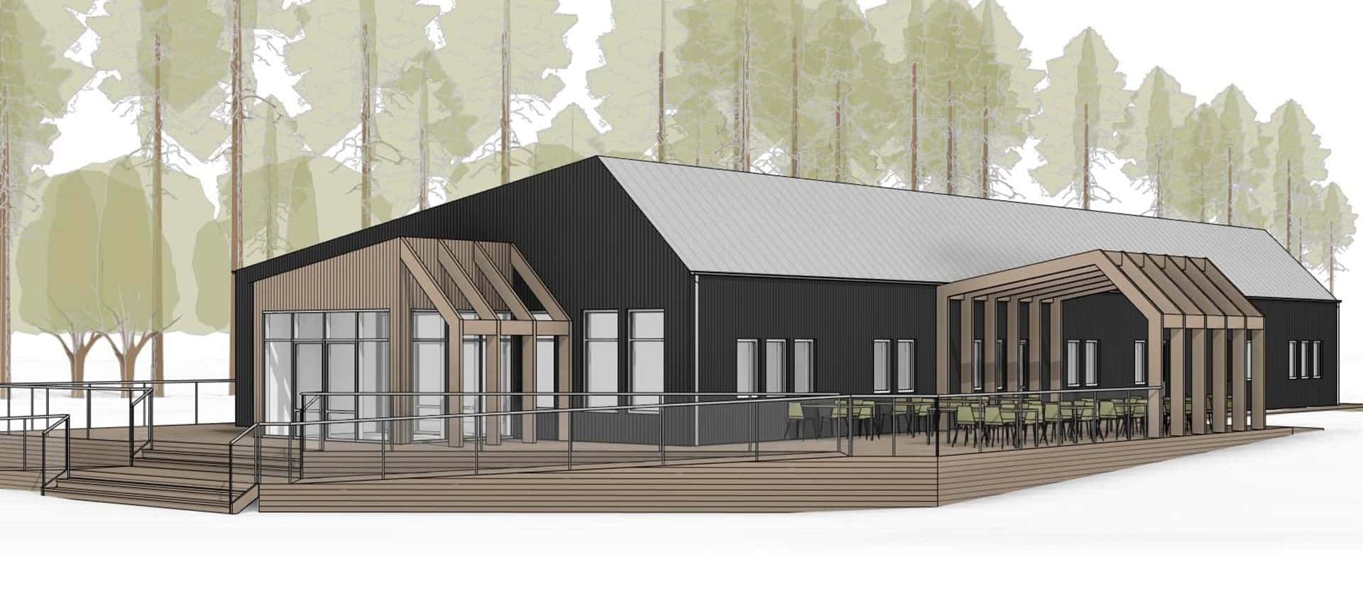 Camping Reception & Servicehus – Fe Arkitekter
